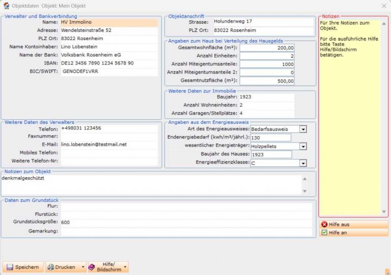 Software-Service-Vertrag für Nebenkosten "easy" - WAREHaus GmbH